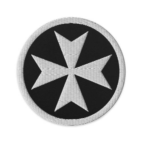 Baldwin IV Knights Hospitaller Embroidered Patch